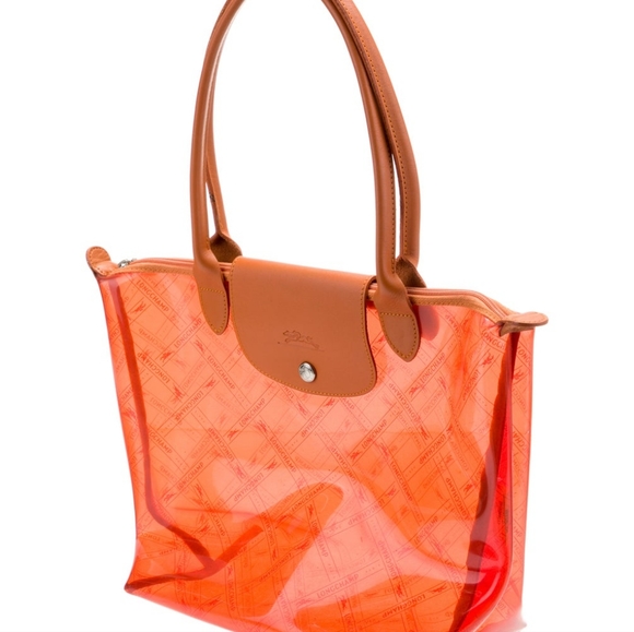 Longchamp | Bags | Longchamp Rare Pvc Made In France | Poshmark